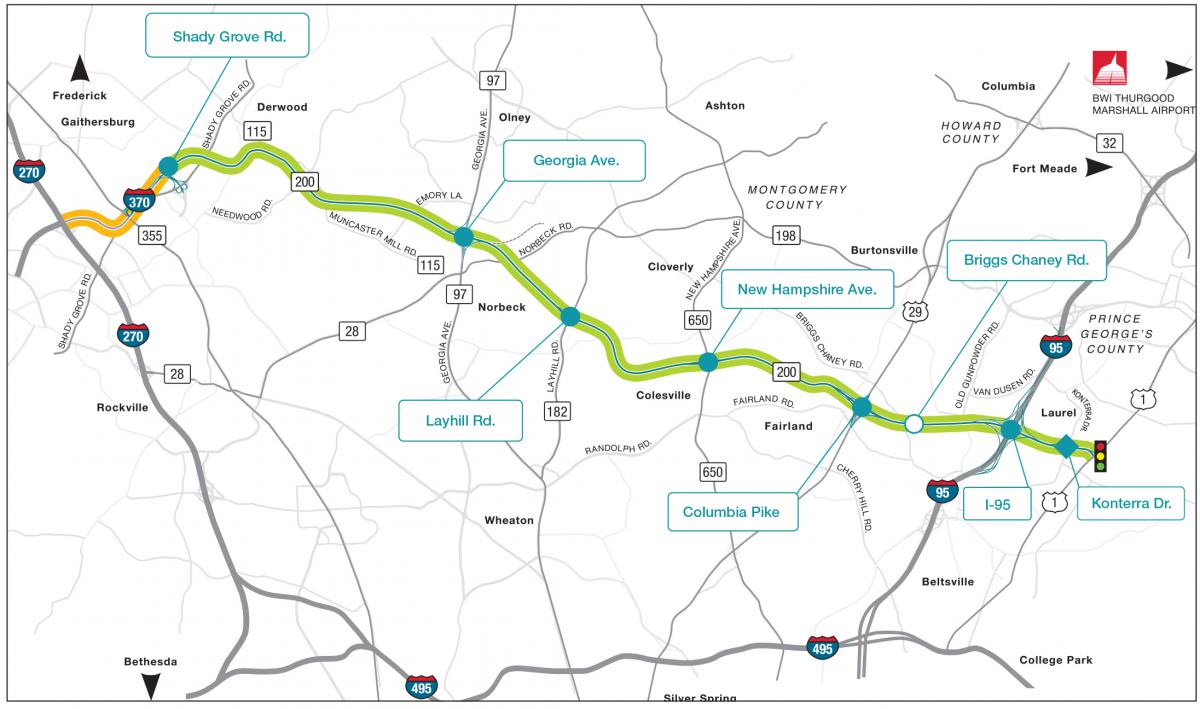 Intercounty Connector (ICC)/MD 200 | MDTA